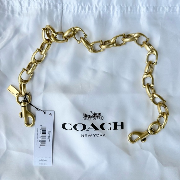 Coach | Bags | Coach Signature Link Chain Strap | Poshmark